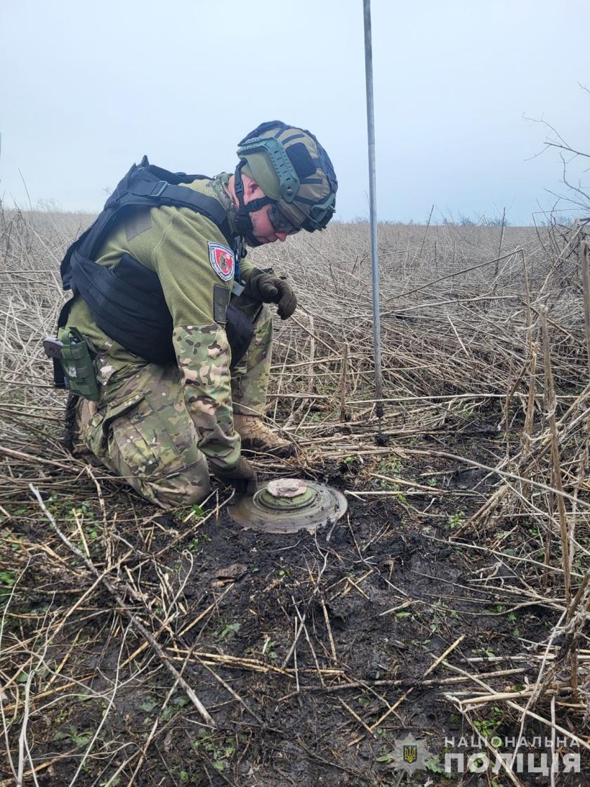 У Харківській області розміновують мінне поле